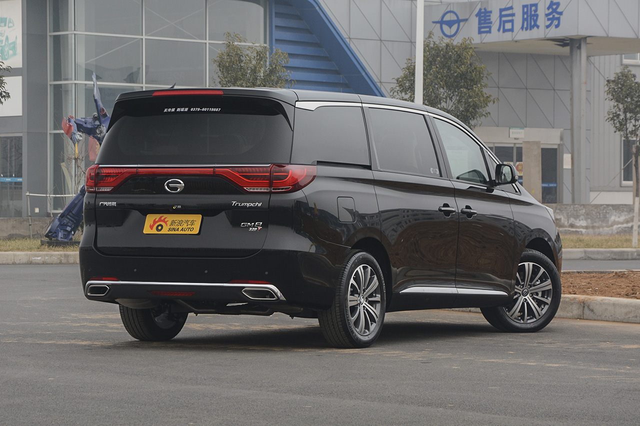 【传祺M8外观典雅黑图片-高清实拍图】 -新浪汽车