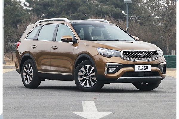 7座中型SUV新选择 实拍东风悦达起亚KX7-新浪汽车