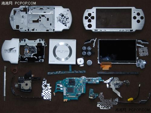 拆到只剩螺丝！FFVII限量版PSP大解剖_硬件_科技时代_新浪网