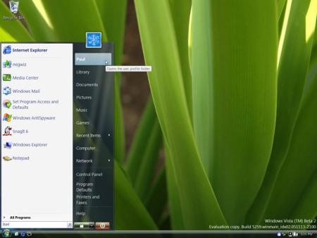 图解Windows Vista演变历程(build 5259)_软件_科技时代_新浪网