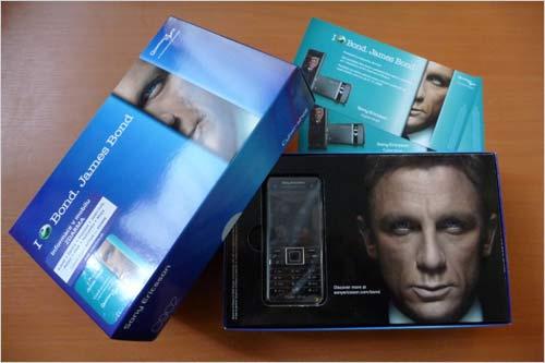特工挚爱 007限量版索尼爱立信C902现身_手机新浪网