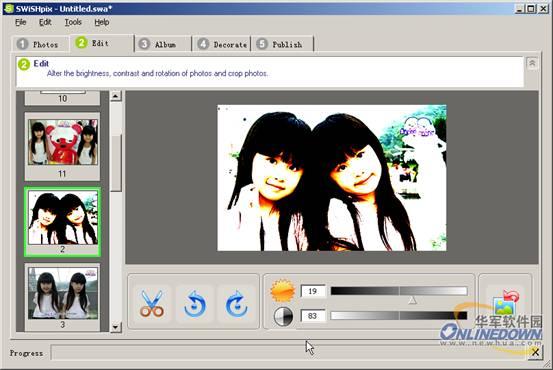 用SWiSH Pix打制精美Flash相册(3)_手机新浪网