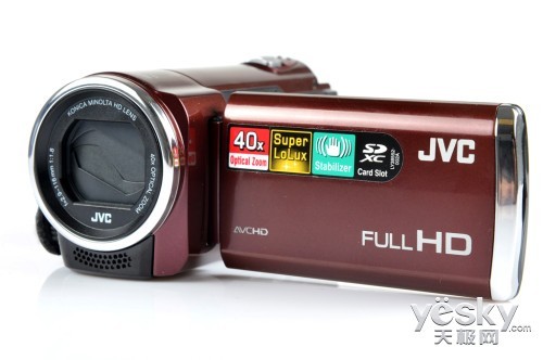 入门级精品数码摄像机 JVC E100报价1880元_手机新浪网