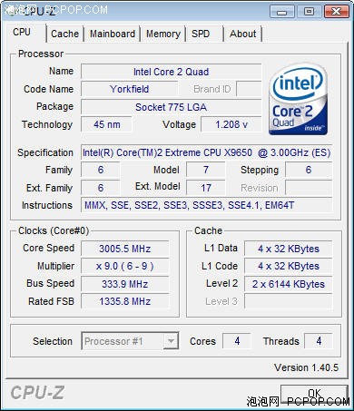 英特尔45nm新旗舰四核QX9650解析测试_硬件_科技时代_新浪网