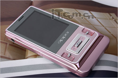 粉色音乐系才女 OPPO滑盖手机A201评测_手机新浪网