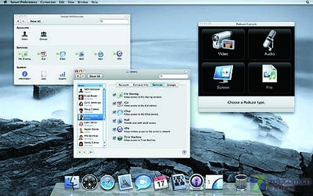 苹果推出全新Mac OS X Server Leopard_笔记本_科技时代_新浪网