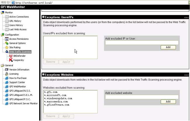 使用GFI WebMonitor for ISA监控Web流量_滚动新闻_科技时代_新浪网