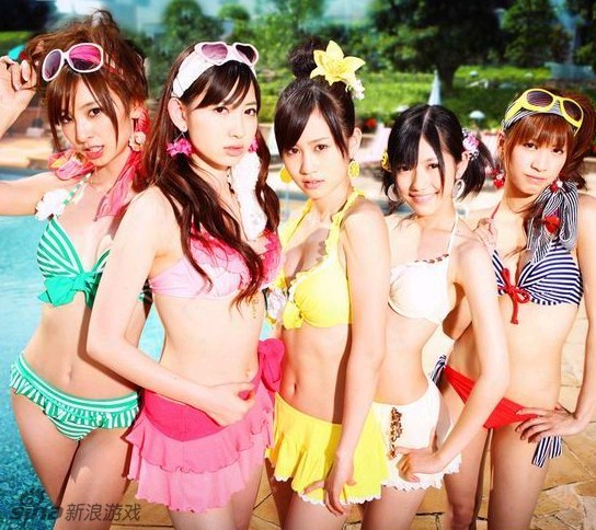 手游选代言传组合AKB48领衔 _新浪游戏_手机新浪网