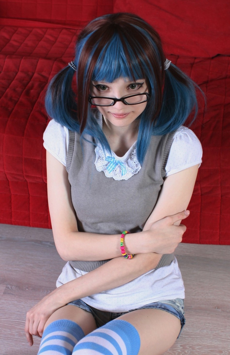 红遍日韩的战斗种族少女COS_新浪游戏_手机新浪网