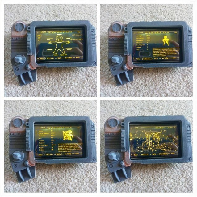 玩家自制《辐射4》限定哔哔小子_新浪游戏_手机新浪网