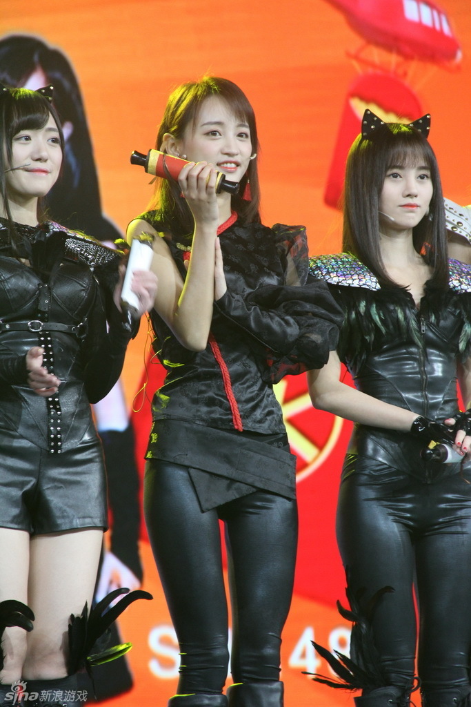 SNH48亮相TGC2015现场图集_新浪游戏_手机新浪网