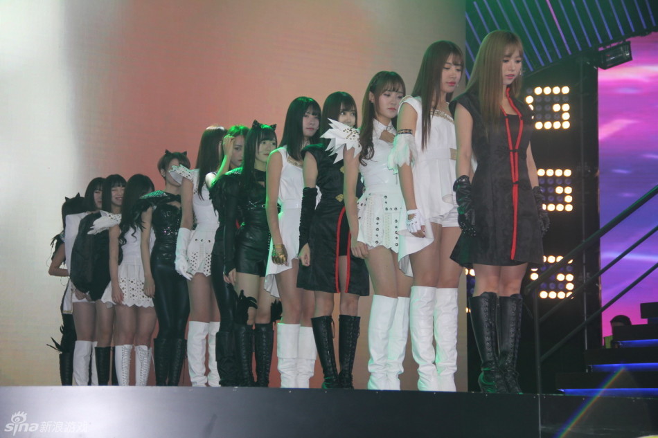 SNH48亮相TGC2015现场图集_新浪游戏_手机新浪网