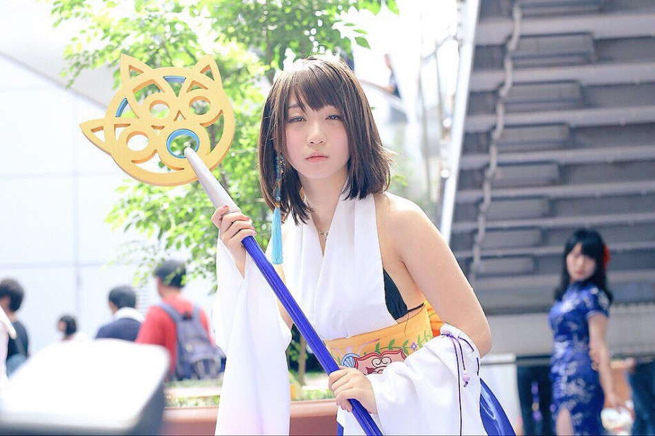 coser晒诱惑写真 这么穿可以么_新浪游戏_手机新浪网