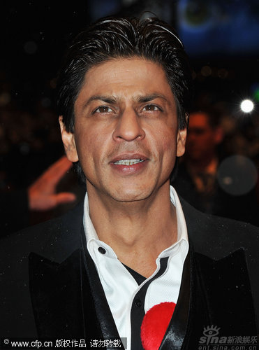 主演印度影帝沙鲁汗Shah Rukh Khan出席首映式 (4)_新浪图集_新浪网