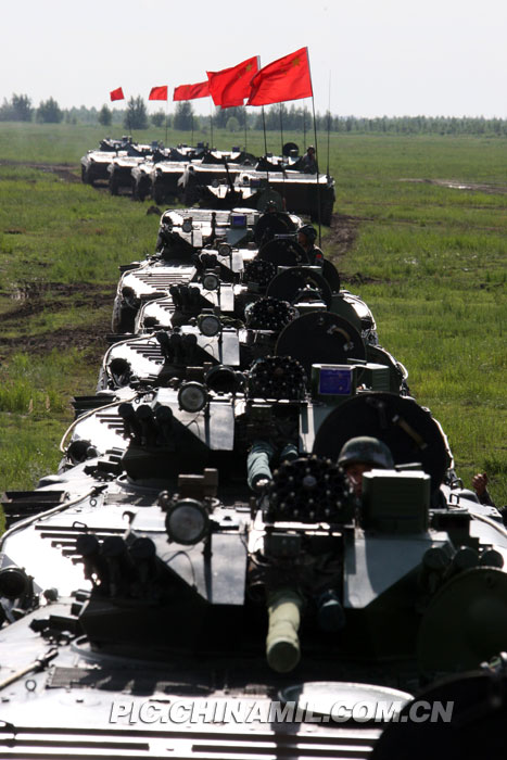 Pics of PLA Ground Force Equipment for Chinese/Russian Peace Mission ...
