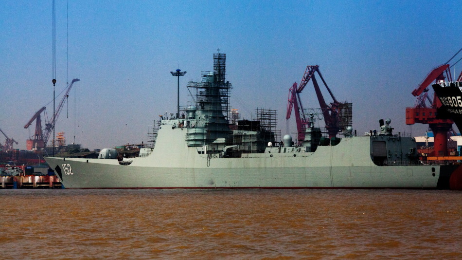 5th 052C DDG N.o152 will join PLAN, 2014 China will own 8x 052C/D ...