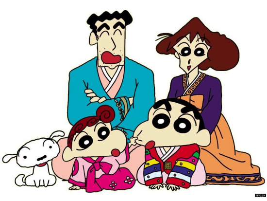 策划：揭秘蜡笔小新的诞生-人物家族简单有趣_手机新浪网