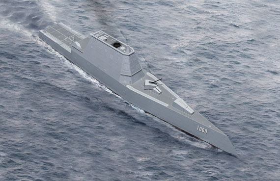 美海军首艘DDG-1000战舰将于2012年交付(图)_新浪军事_新浪网
