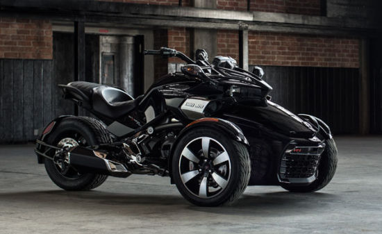进一步揭秘庞巴迪新款Can-Am Spyder F3-手机新浪汽车