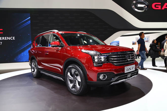 2017北美车展：广汽传祺GS7全球首发-手机新浪汽车