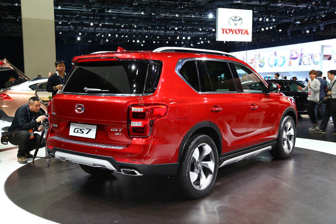 2017北美车展：广汽传祺GS7全球首发-手机新浪汽车