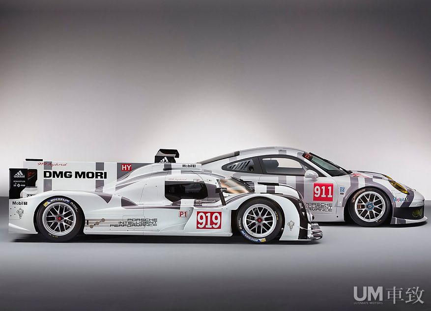 备战勒芒 保时捷919 Hybrid混动赛车