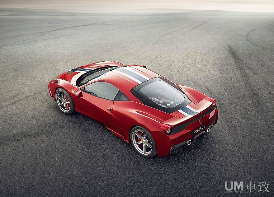 法拉利458 Speciale 赛道狂飙